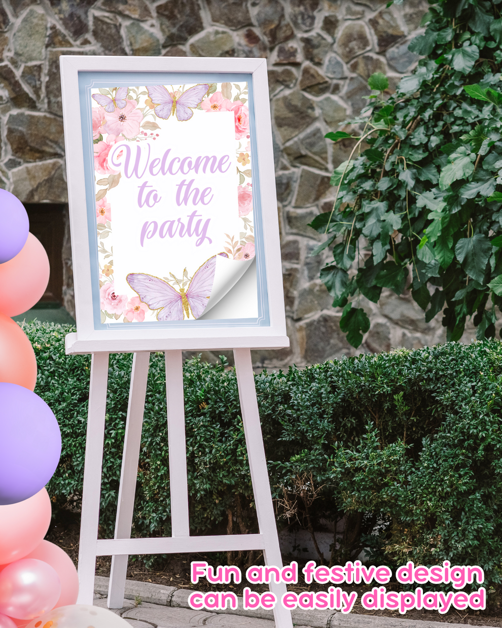 Butterfly Welcome Poster – JnvCreations