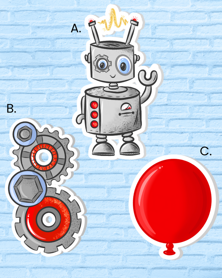 Robot Themed Party Props – JnvCreations