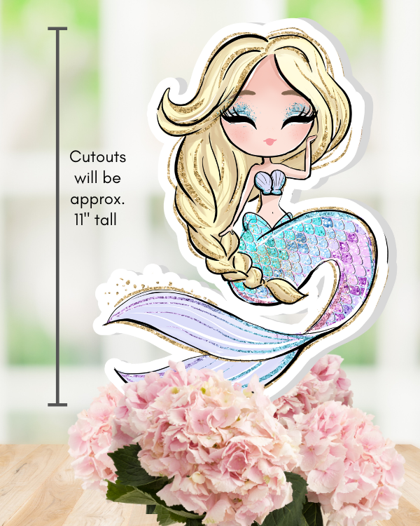 Mermaid Party Props – JnvCreations
